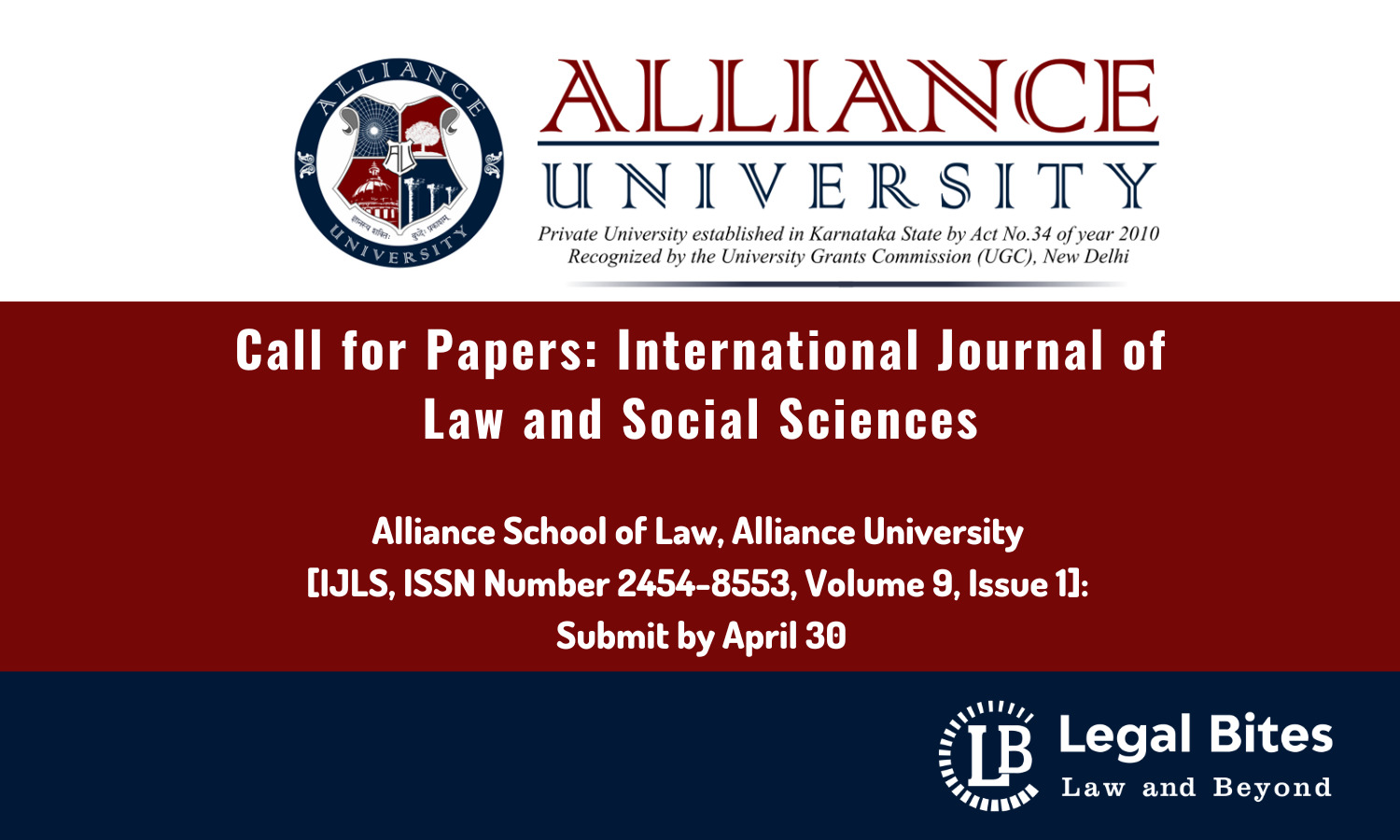 Call for Papers: International Journal of Law and Social Sciences ...