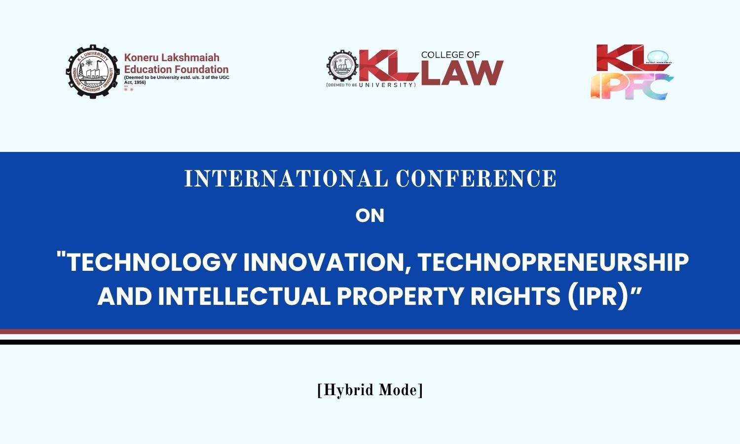 International Conference on Technology Innovation, Technopreneurship, and Intellectual Property ...
