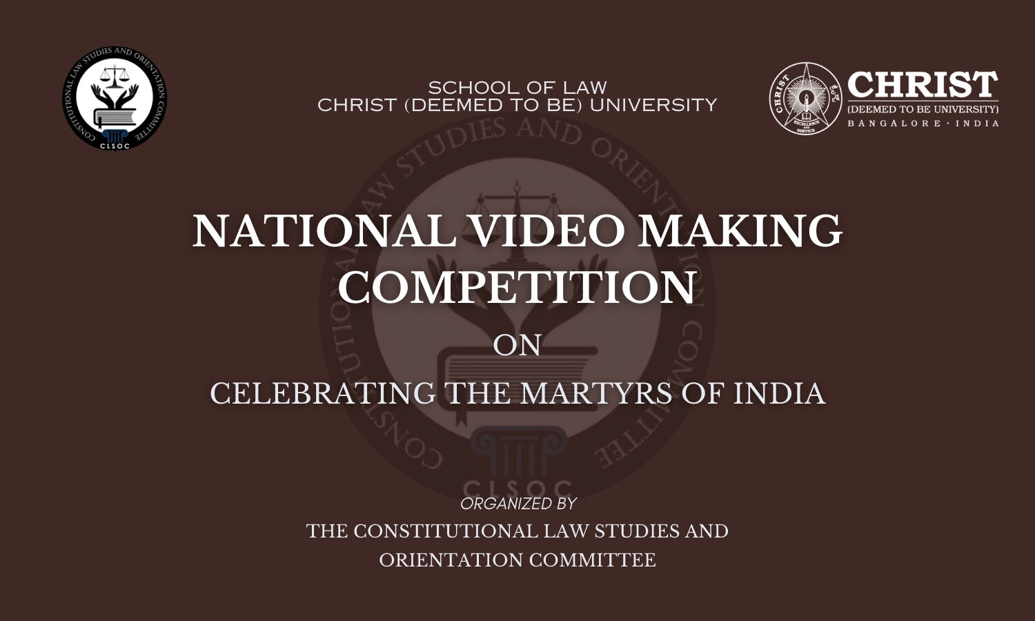 National Video Making Competition on Celebrating the Martyrs of India ...