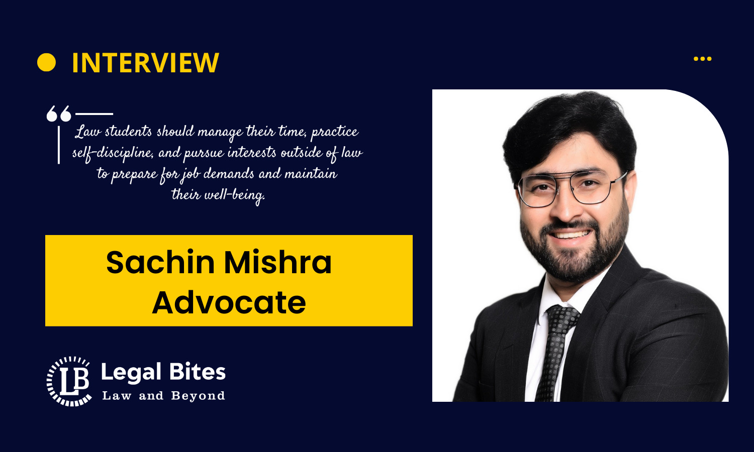 Interview: Advocate Sachin Mishra | Indirect Taxation Expert