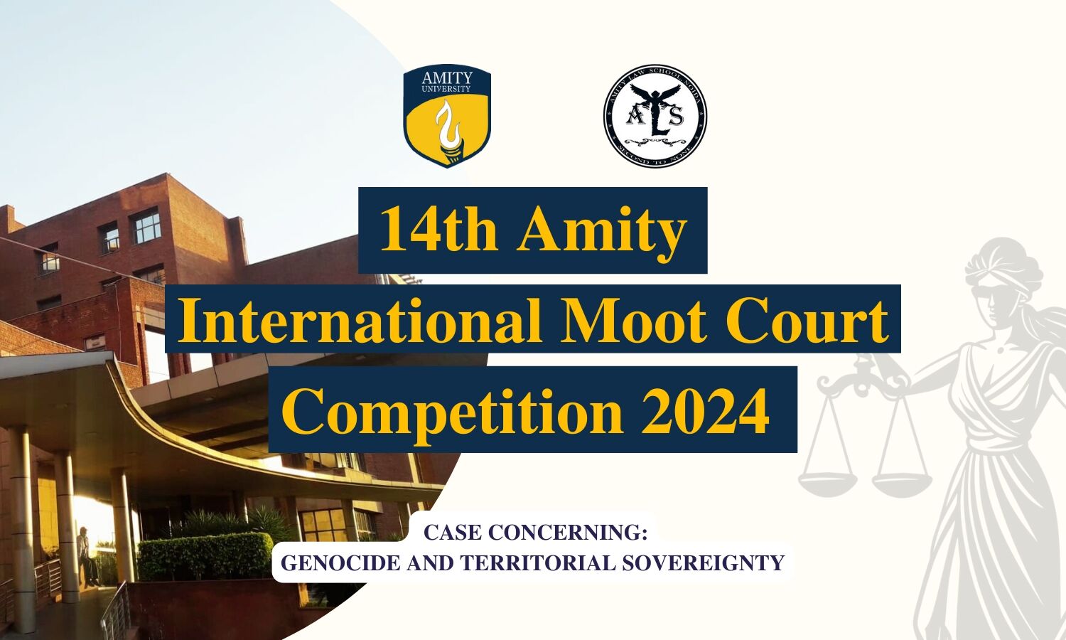 14th Amity International Moot Court Competition 2024 | ALS Noida