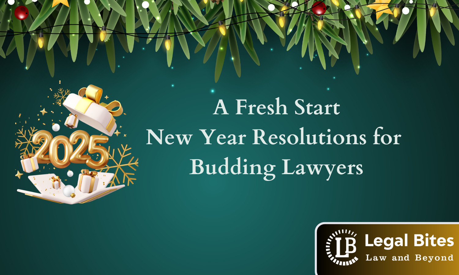 A Fresh Start: New Year Resolutions for Budding Lawyers