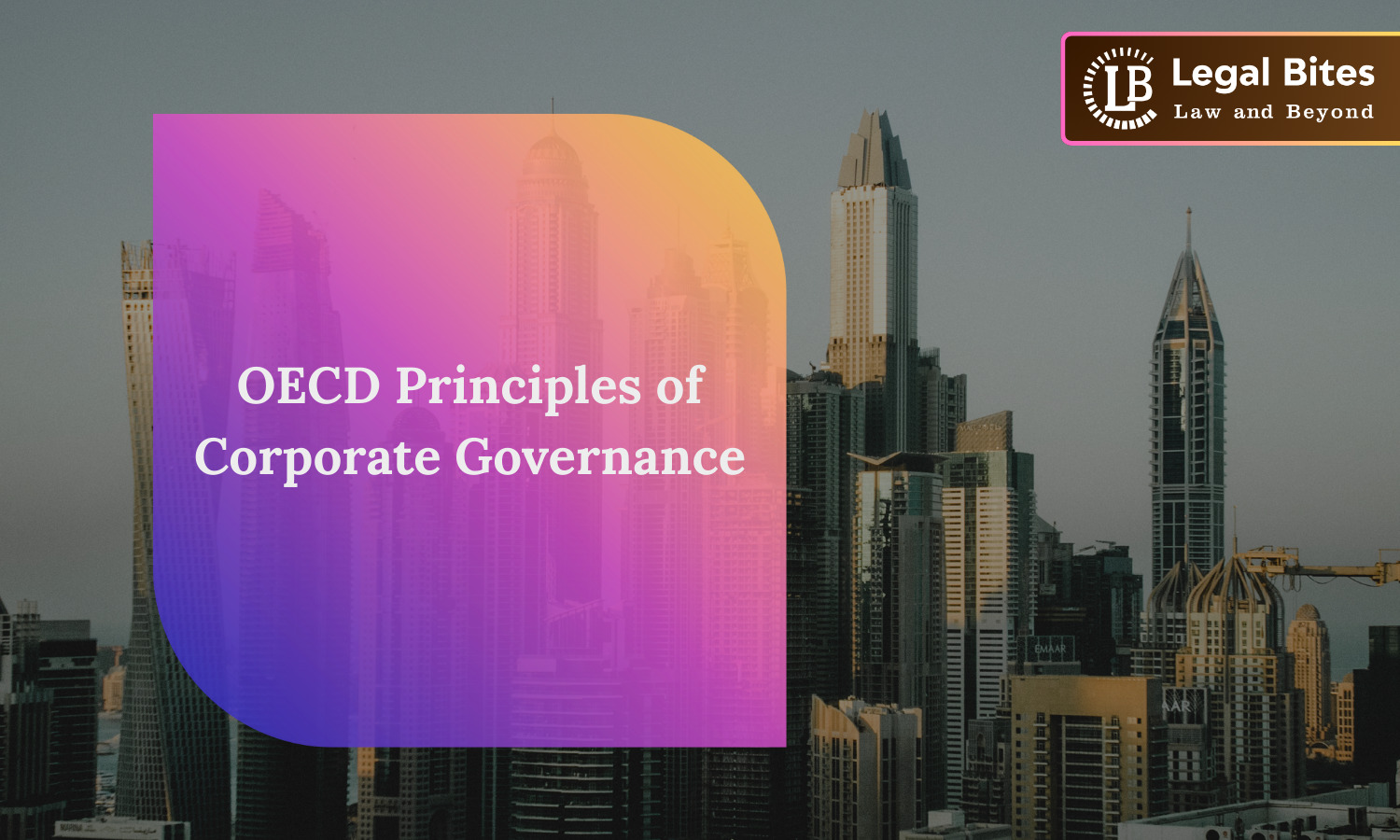 OECD Principles of Corporate Governance