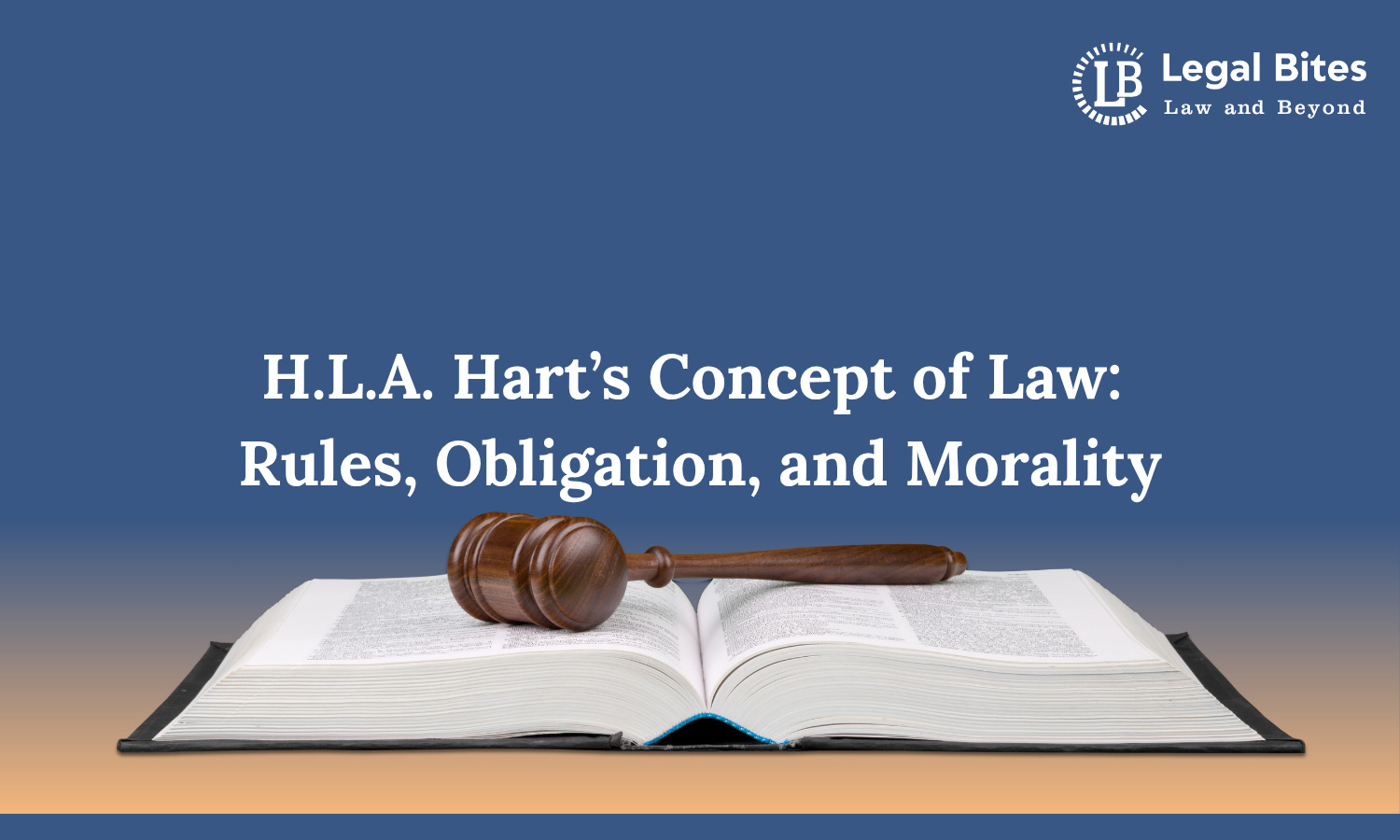 H.L.A. Hart’s Concept of Law: Rules, Obligation, and Morality